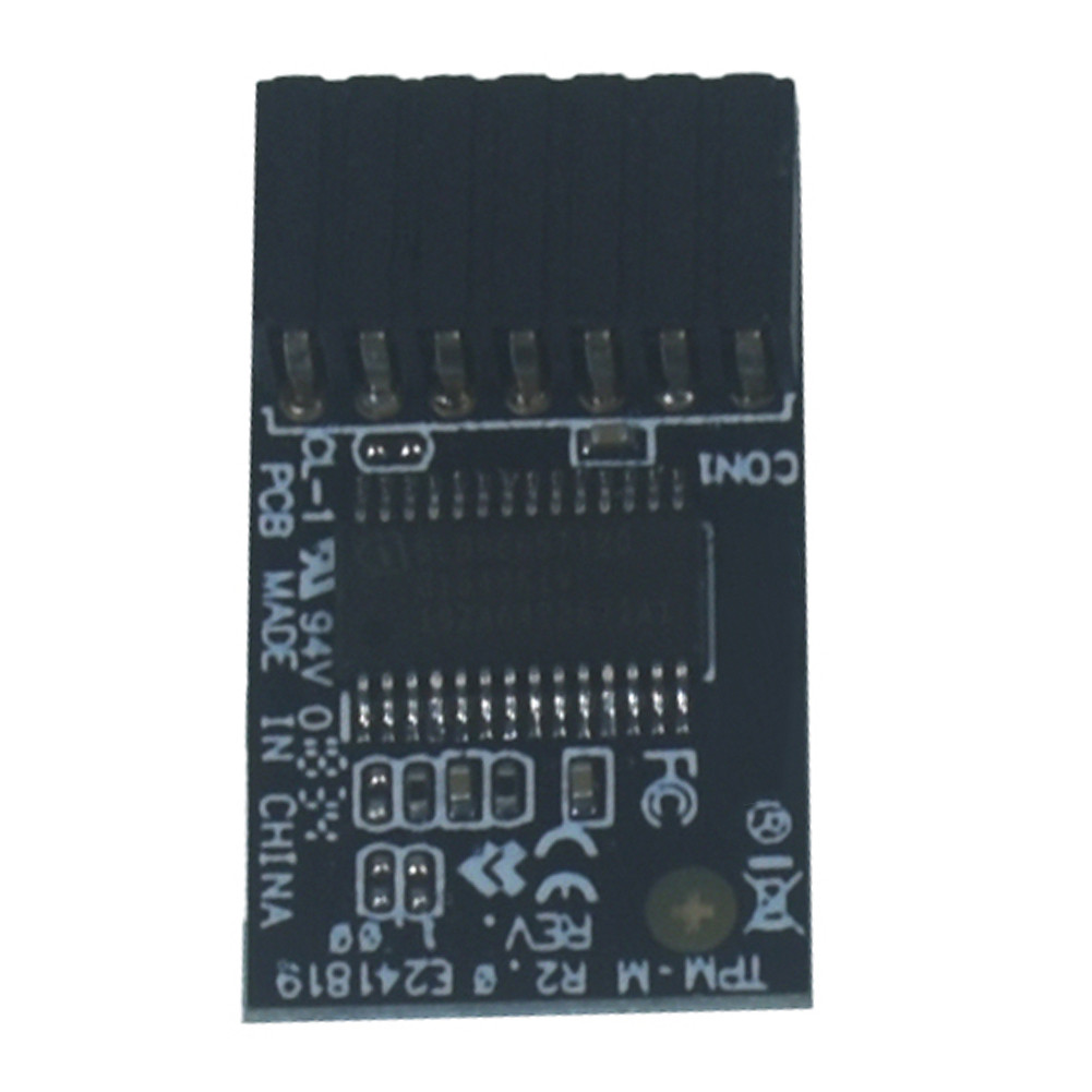 Dreamlandss 14 1 Pin Tpm M R2 0 Tpm Module 15x25mm Tpm M R2 0 Module For Asus Motherboards