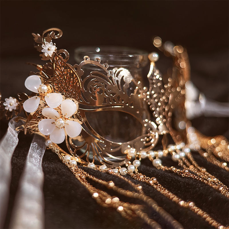 Hanfu Mask Ancient Exotic Situation Dancer Dance Face Curtain Made ...