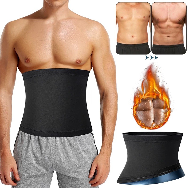 Sweat Belt Men's Body Body Shaping Body Shaping Belt Sports Fitness ...