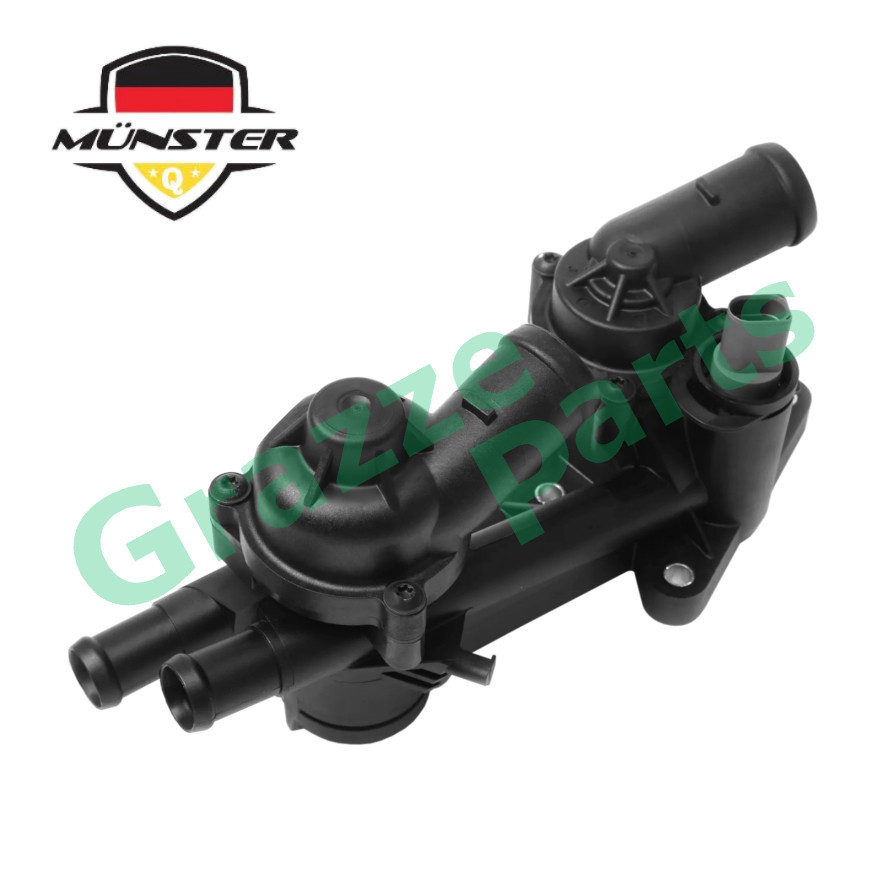 Münster Radiator Coolant Thermostat Housing 03C121111AM for Volkswagen ...