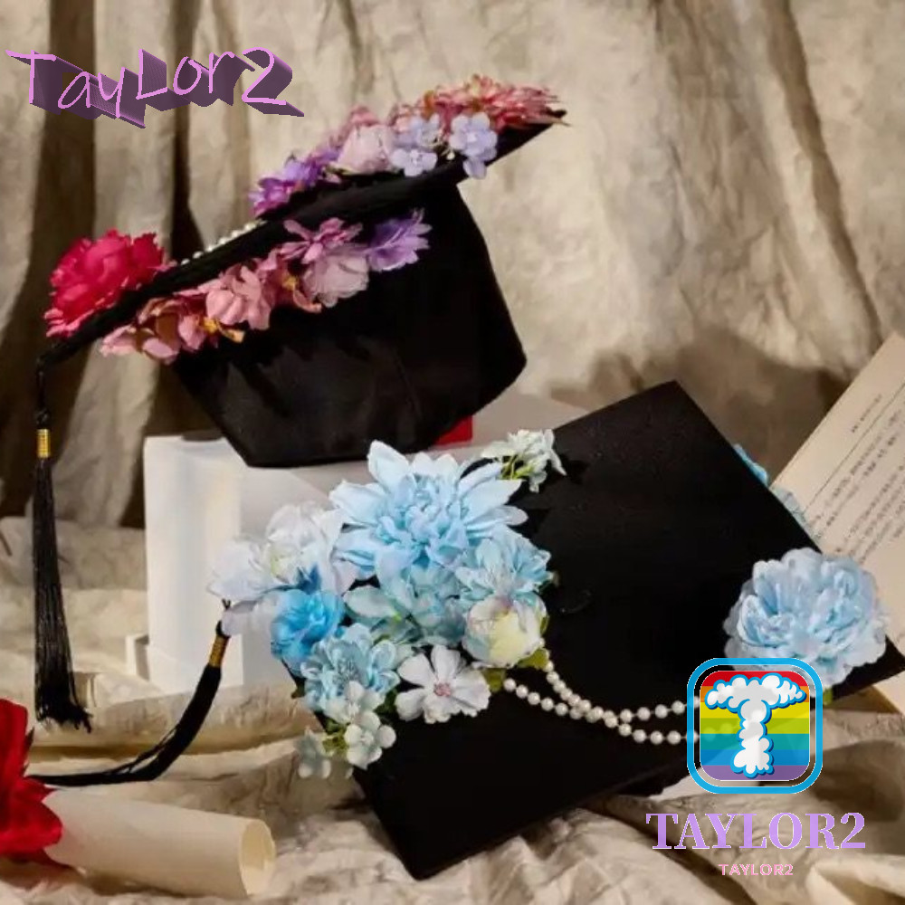 ATAYLOR Kids Academic Hat with Tassels, Bachelor Mortar Board DIY ...