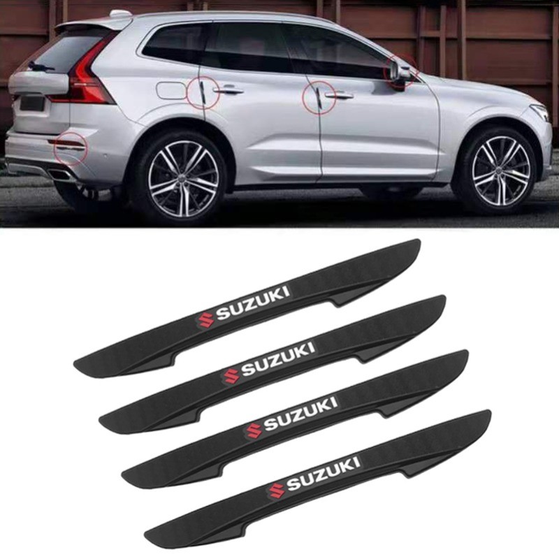 Rubber Car Door Side Stickers Bumper Strip Decals for Suzuki Swift SX4 ...
