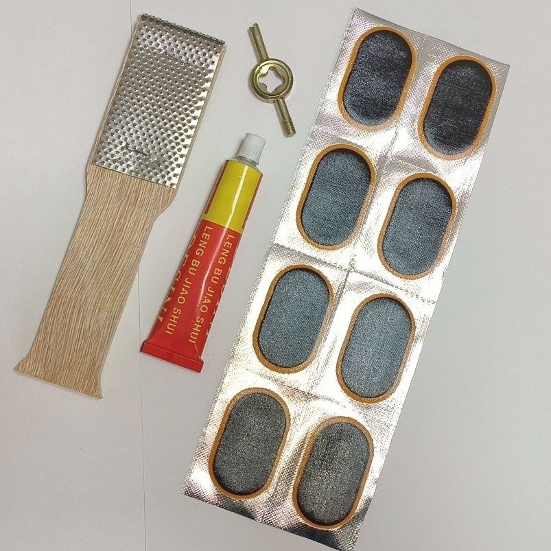 Inner Tube Repair Patch Tire Repair Patch Tire Repair Tool Set Bicycle ...