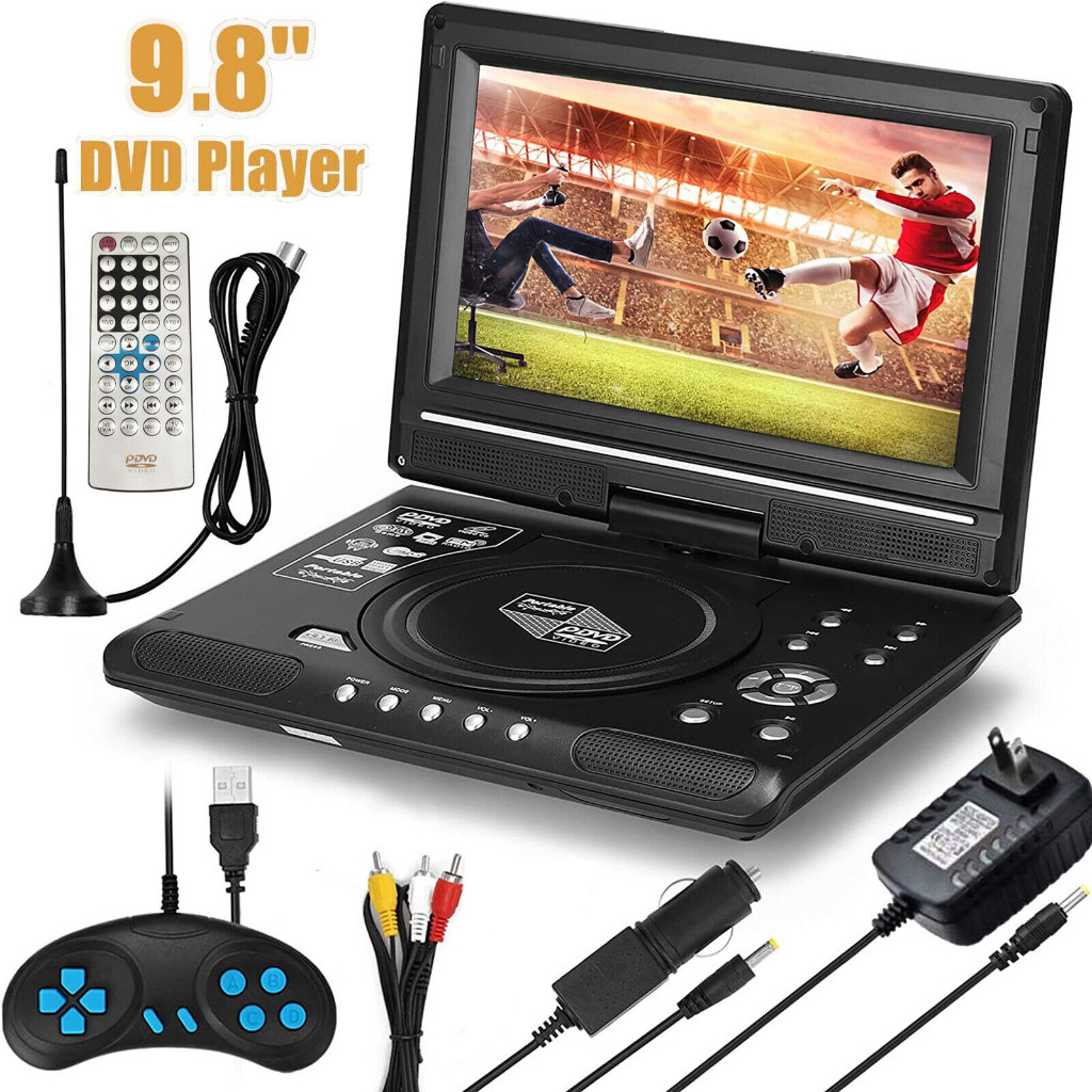 9.8-inch portable multimedia DVD player, home car DVD player, VCD CD ...