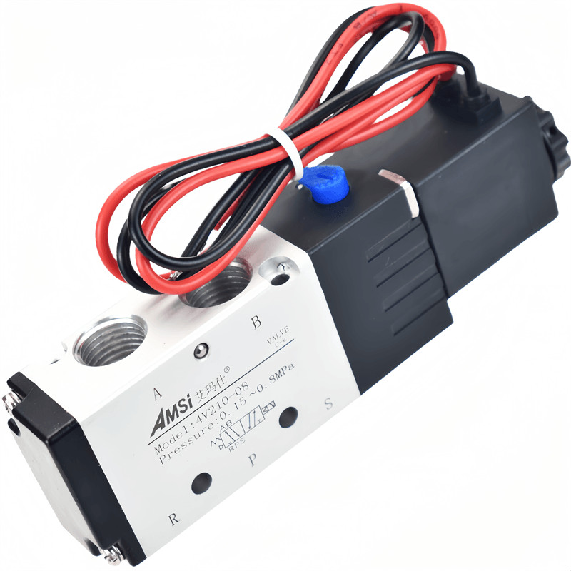 Outlet Solenoid Valve 4V210-08 Two-Bit Five-Breath Pneumatic Reversing ...