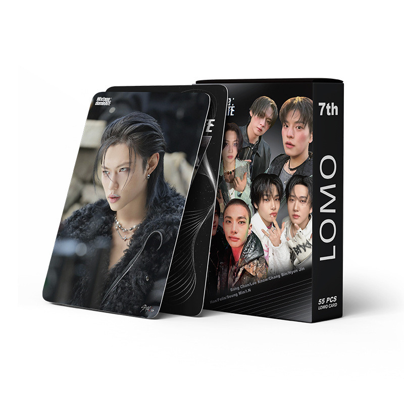 55pcs STRAY KIDS SKZ Mixtape dominATE Project Lomo cards 7th ...