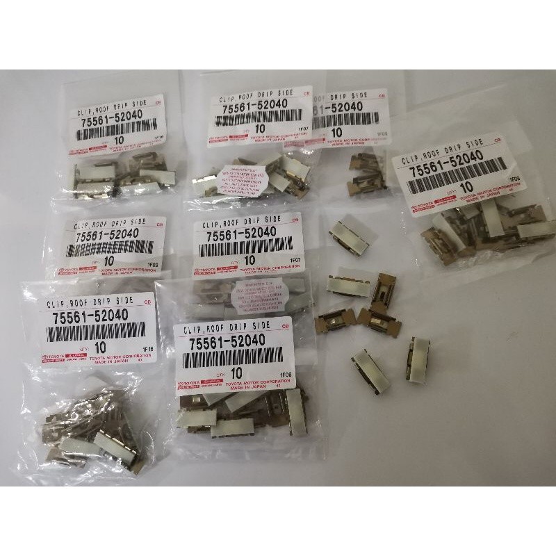 *ORIGINAL TOYOTA NCP93 VIOS 07-10 ROOF MOULDING CLIP/ GETAH BUMBUNG ...