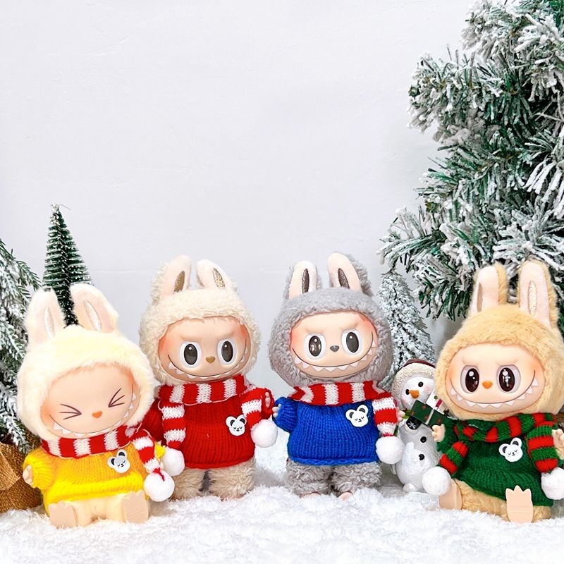 1 G Generation 2 Generation labubu Baby Clothes Winter Dress Up Sweater ...