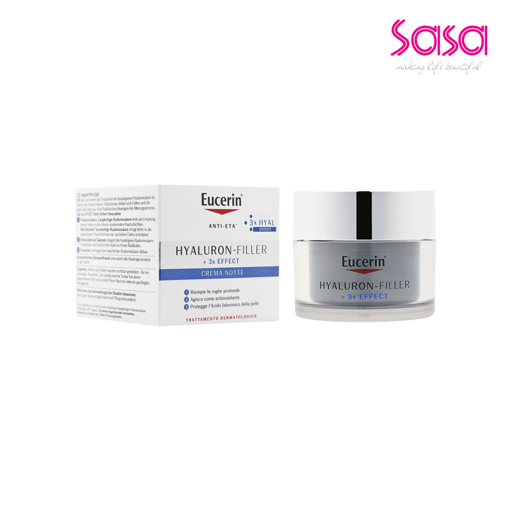 Eucerin Hyaluron Filler Night Cream (50ml) | Shopee Malaysia