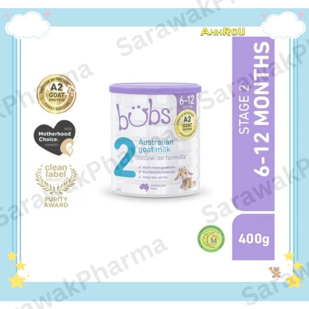 Bubs® Advanced Plus+ Goat Infant Formula Stage 2 400g (6-12 months ...