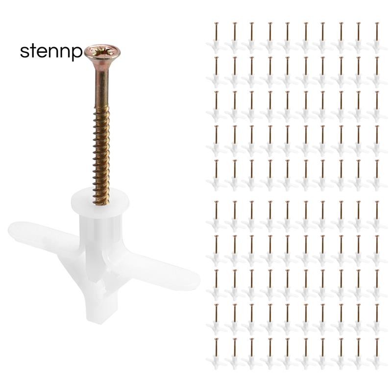 100PCS Aircraft Type Expansion Pipe Gypsum Board Expansion Plug ...