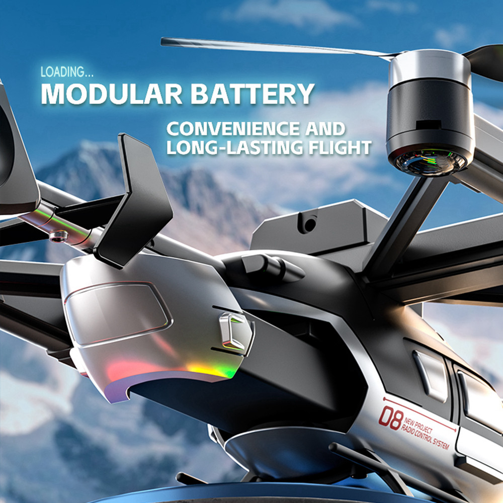 9IMOD X38 DC-135 RC Drone 2.4G 8K Dual Camera 5-Sided Obstacle ...