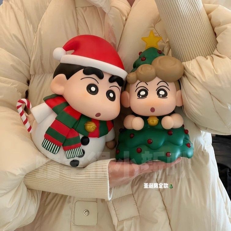 [Faceboss] Crayon Shin-chan kit garaj Krismas terhad Snowman Xiaoxin ...