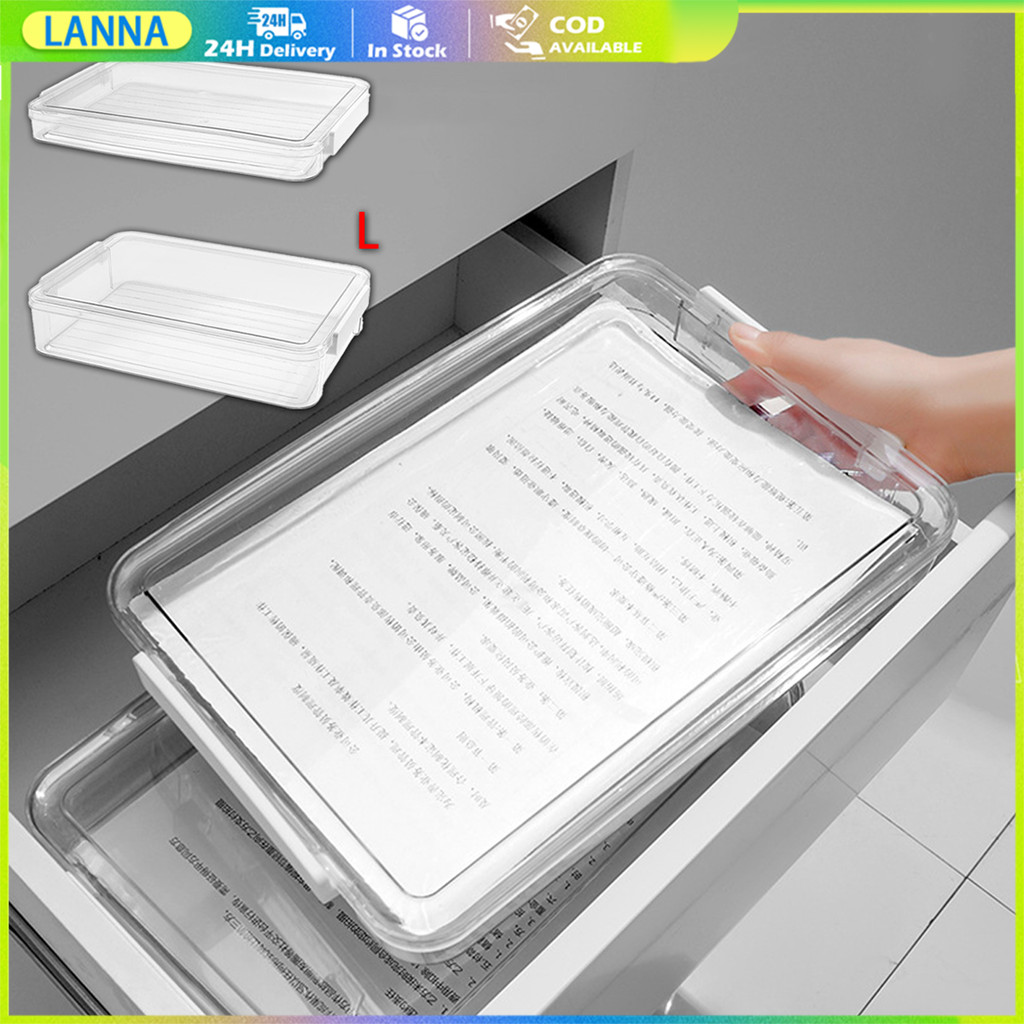 The Shop Is In Thailand a4 Document Storage Box Plastic File Drawer ...