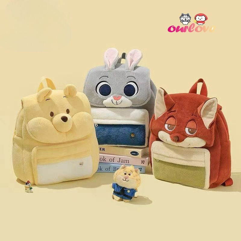 Disney New Style Winnie the Pooh Backpack Large Capacity Student ...