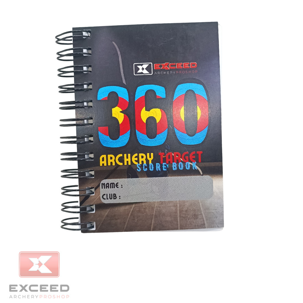 EXCEED ARCHERY Score Book MINI SIZE | Shopee Malaysia