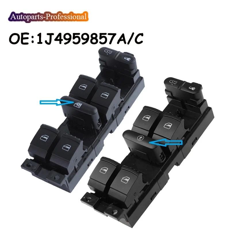 New Master Power Window Switch Green Light For VW Golf MK4 Bora Seat ...