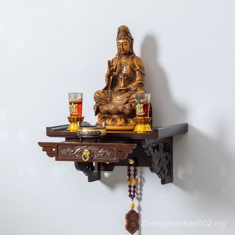 Sg Wall-Mounted Worship Table Household Shelf Small Incense Case ...
