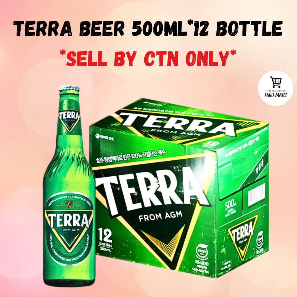 (SELL BY CTN ONLY) TERRA BEER 500ML*12 BOTTLE | Shopee Malaysia