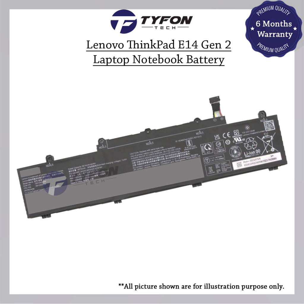 Lenovo ThinkPad E14 Gen 2 / ThinkPad E15 Gen 2 Compatible Laptop ...