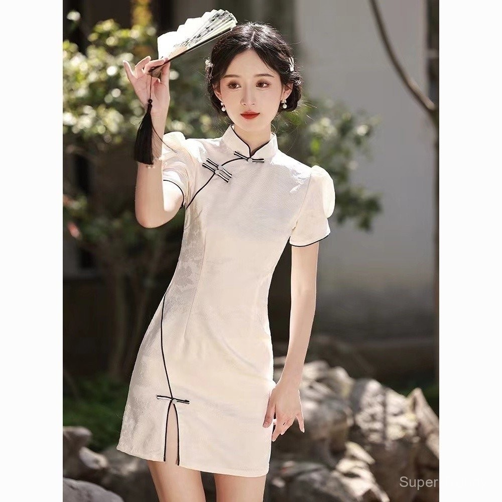 Cheongsam Dress qipao Women Plus Size Chinese New Year Dress elegant ...