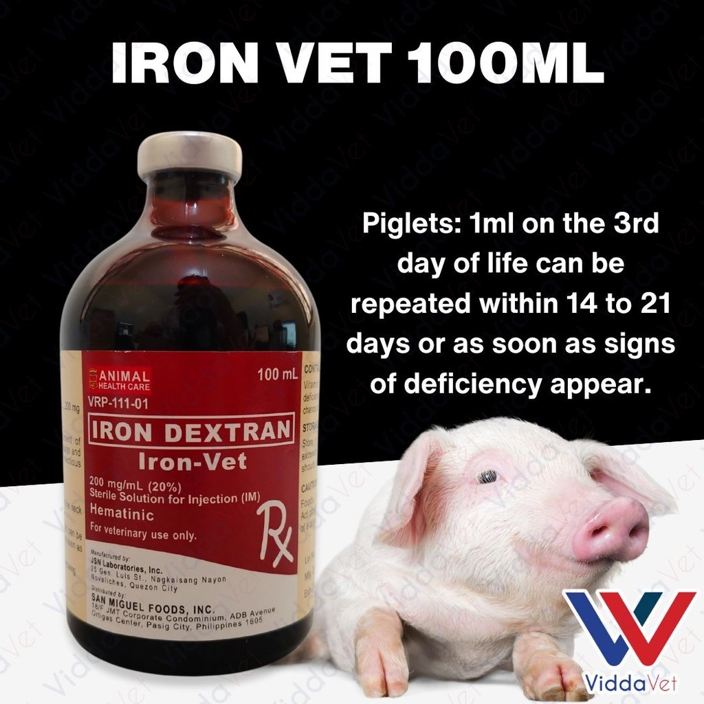 Iron Vet 100ml Improve Animal Health & Vitality | Shopee Malaysia