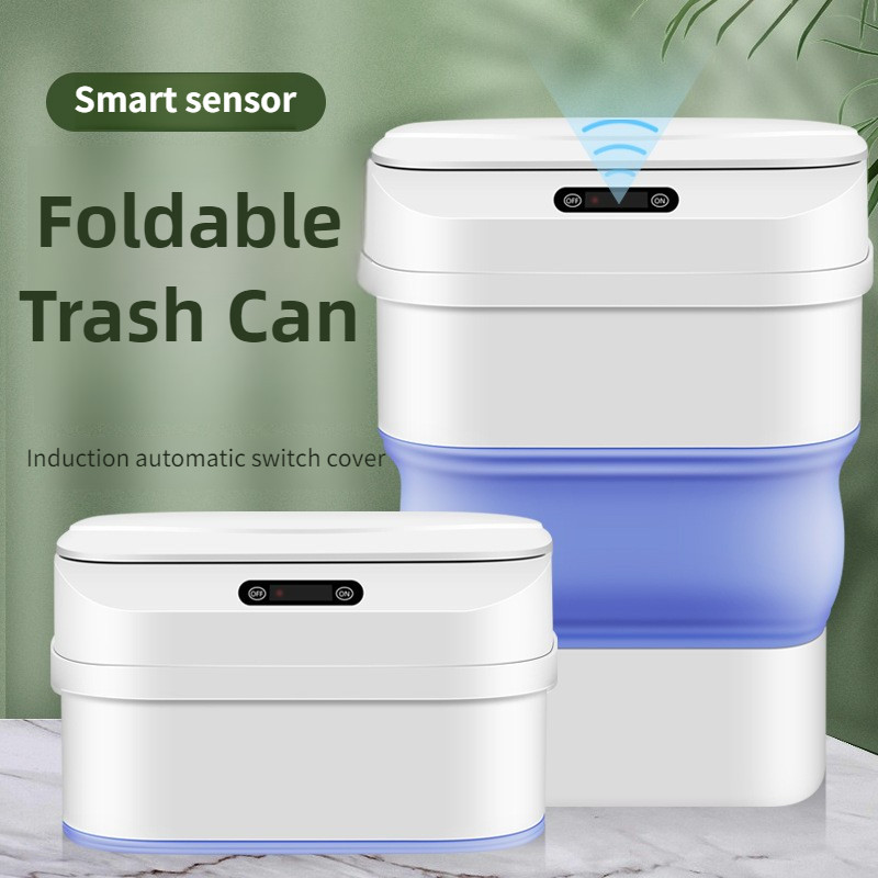 17.5L Large Capacity Household Intelligent Induction Folding Garbage ...
