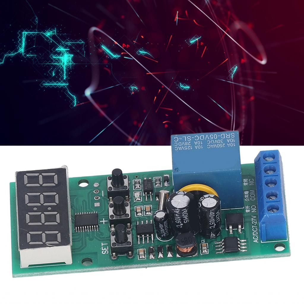 Xguli Real-time Timing Switch Relay Module Synchronization Control 7‑27V | Shopee Malaysia