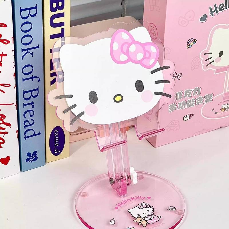 🇨🇳Sanrio | KT🐱 Multi-Function Stand Desktop Lazy Tablet Support Frame ...