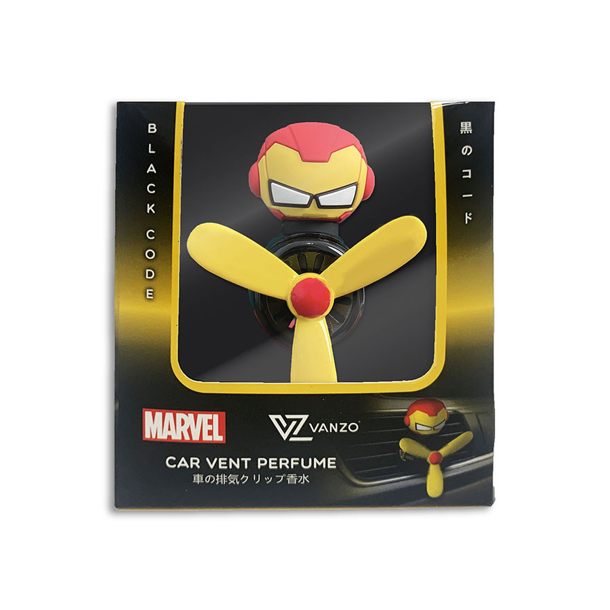 VANZO Marvel Series Car Vent Perfume Black Code 3g | Shopee Malaysia