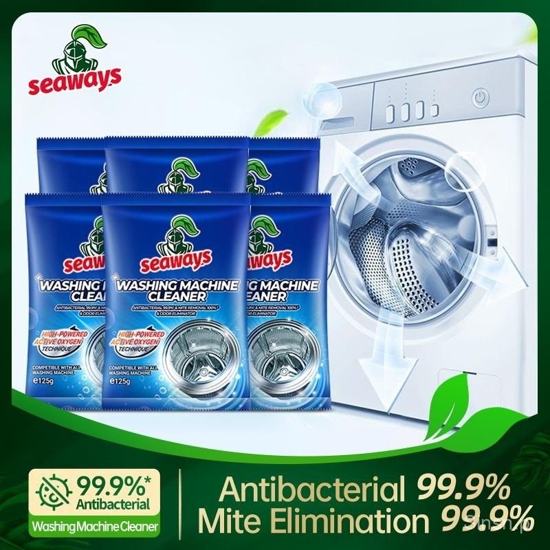 Seaways Washing Machine Cleaner（125g） Antibacteria Washing Machine Drum ...