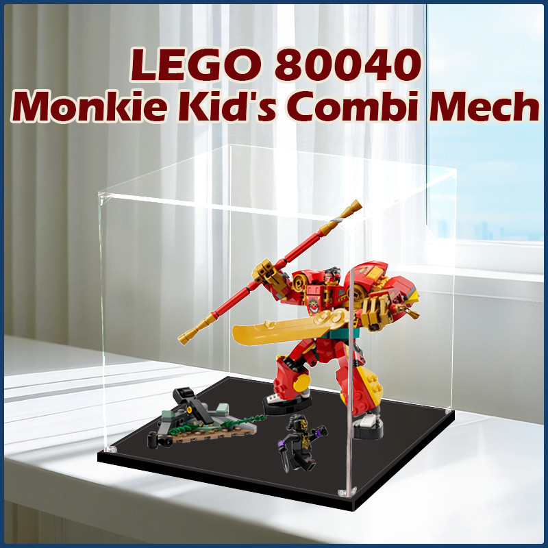 【Brave Toy Box】Lego Acrylic Display Box For Lego 80040 Monkie Kid's ...