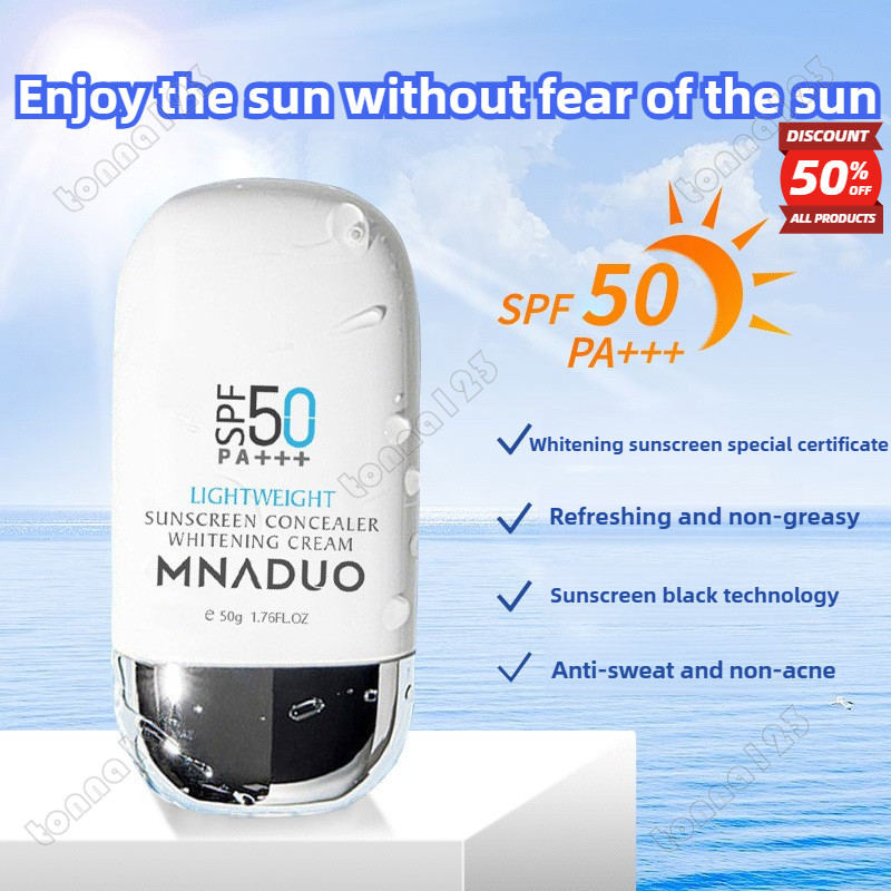Whitening and isolation sunscreen SPF50+refreshing moisturizing non ...