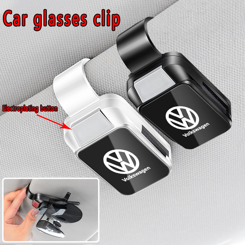 Volkswagen Car Sun Visor Mount Glasses Clip Car Sunglasses Holder ...