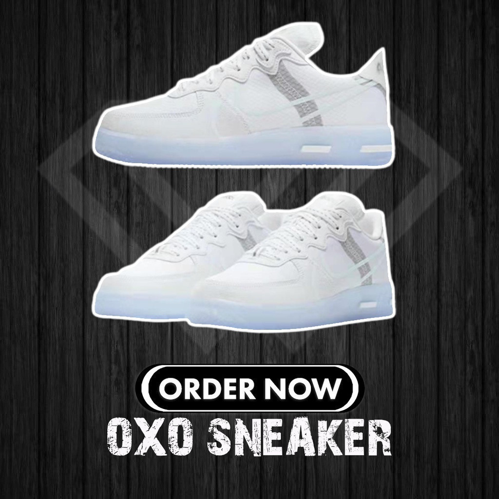 New +Force 1 React As Light Bone Af1 React White (Originals Quality 100 ...