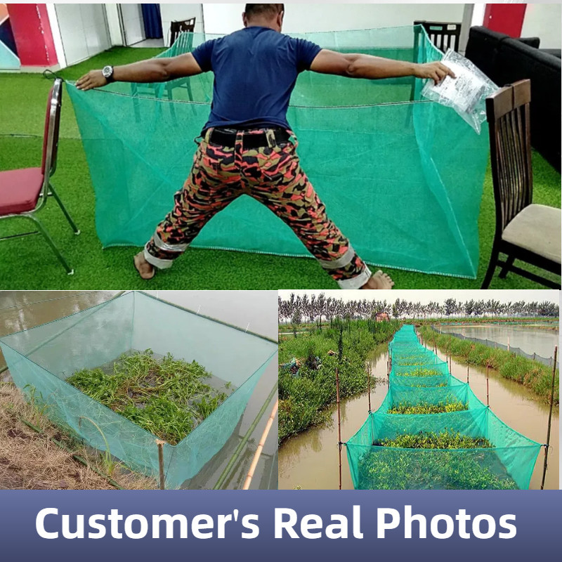 sangkar anak ikan Jaring Ternak Ikan Fishing net Jaring kolam Ikan ...