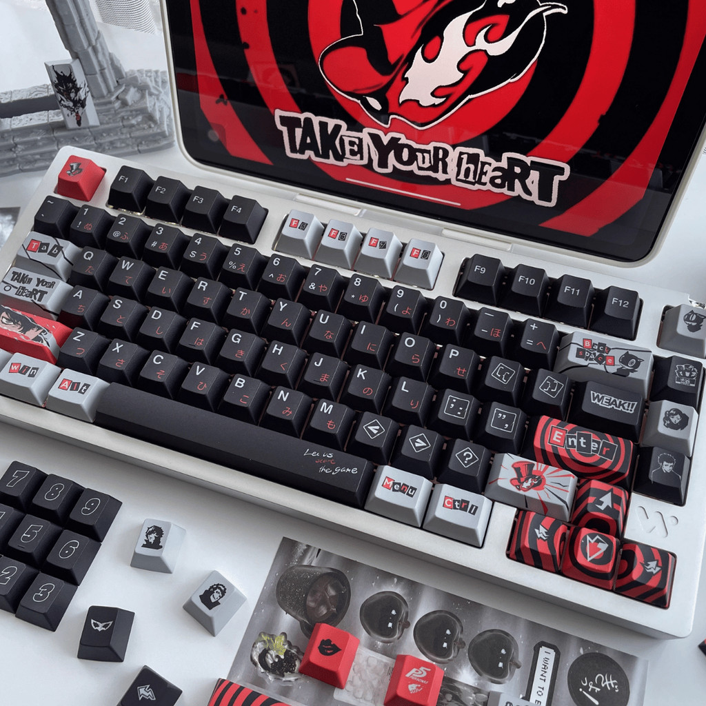 Keycap Persona 5 Royal PBT Dye-sub Cherry Profile | Shopee Malaysia