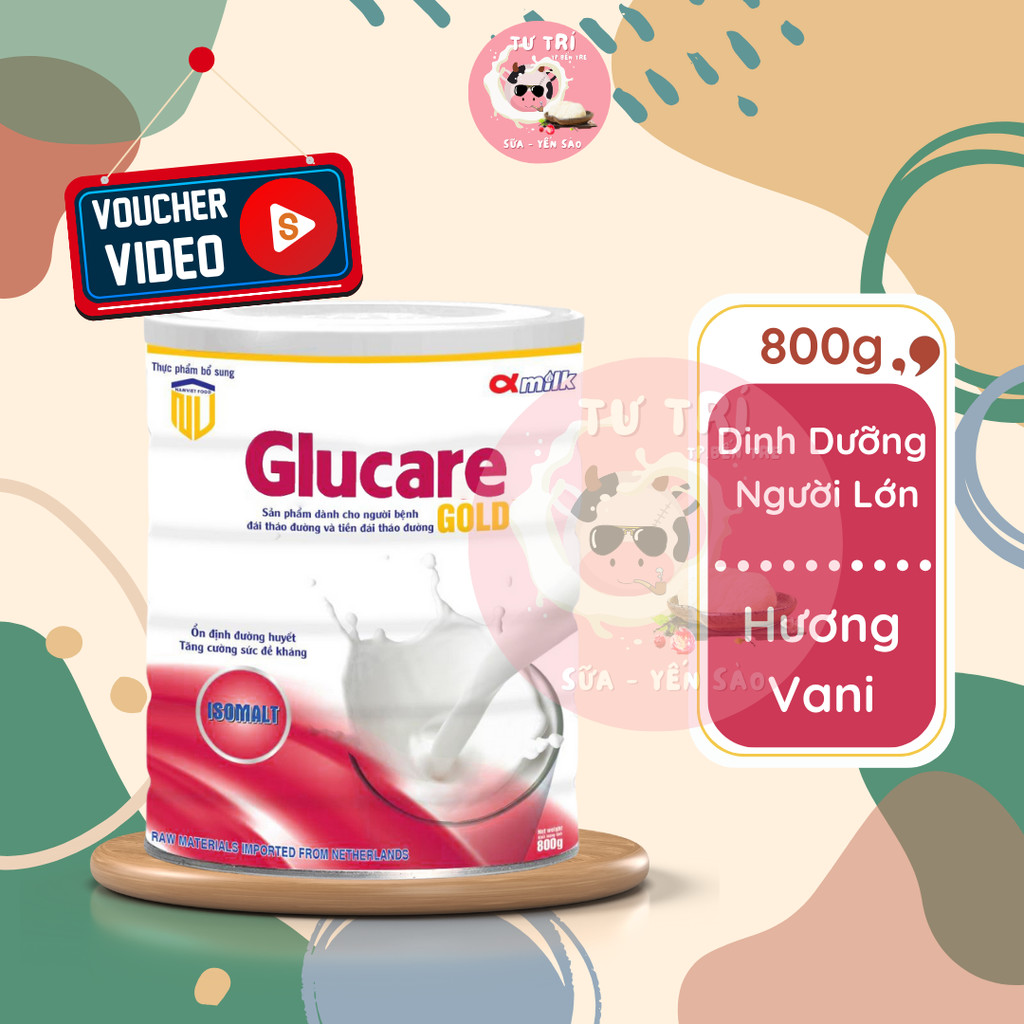 GLUCARE GOLD ALPHA MILK DIABETES MILK CAN 900G. | Shopee Malaysia