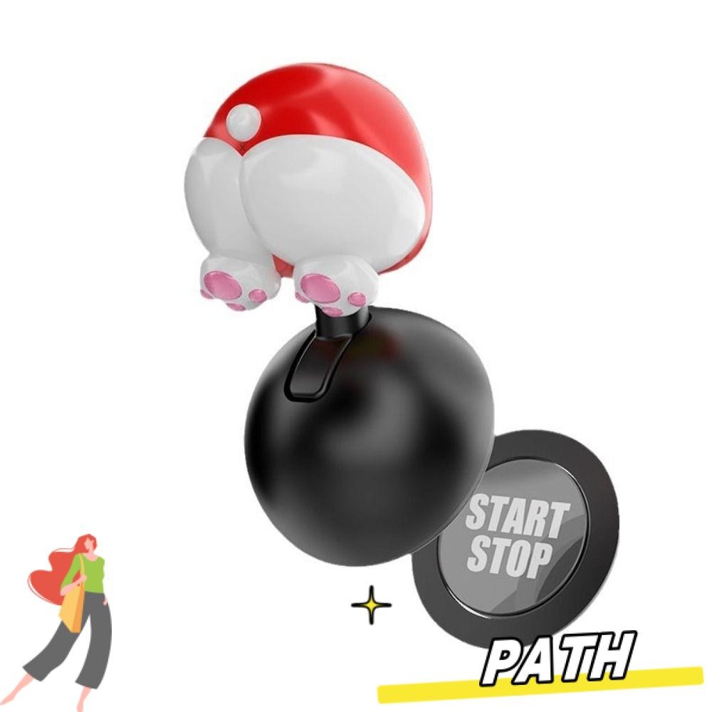 PA-HOME Push to Start Button Rocker, ABS Cute Start Stop Button ...