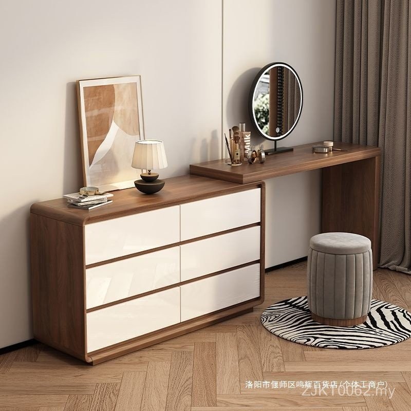 Corner Solid Wood Color Dressing Table Dressing Table Storage Cabinet ...