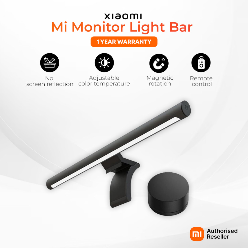 Xiaomi Mi Monitor Light Bar | Screen Bar | Anti-Reflection | Shopee ...