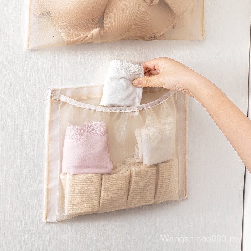 Di Belakang Pintu Seluar Dalam Mesh Gantung Beg Penyimpanan Beg Gantung ...