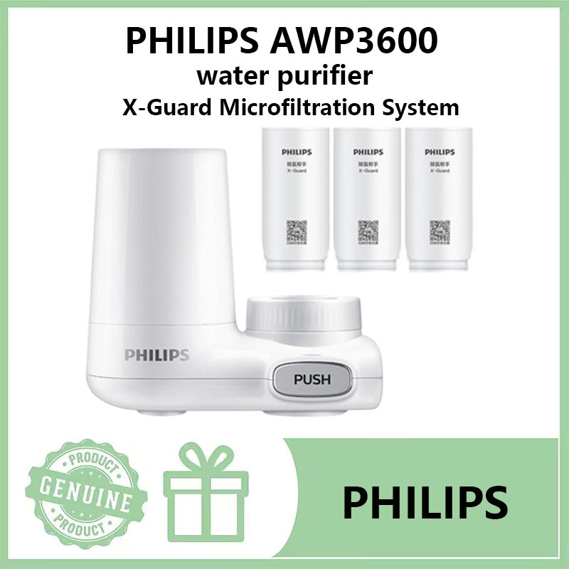 Philips AWP3600 Water Purifier X-Guard Microfiltration System Granular ...
