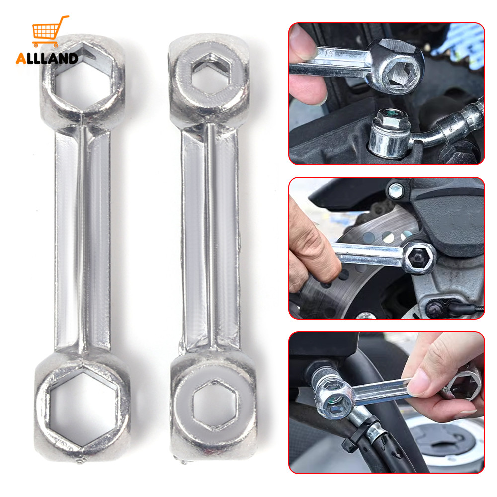 Portable 10 in 1 Hexagon Bone Wrench - Bicycle Repair Tool Bone Type ...
