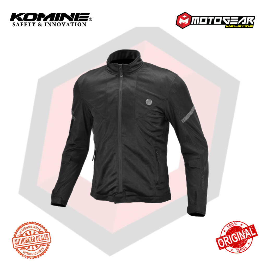 KOMINE JK-1623 PROTECT FULL MESH JACKET NEO BLACK | Shopee Malaysia