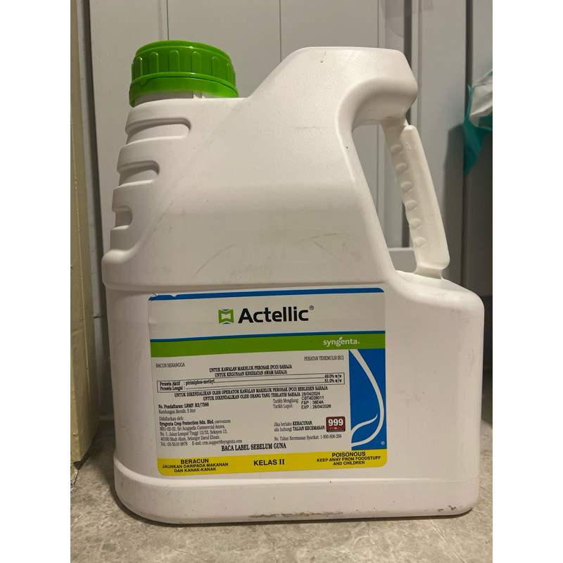 (Pest Control) Syngenta Actellic 5 Litre Insects Chemical Original ...
