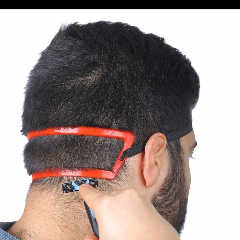 Haircut Auxiliary Handy Tool Yourself Haircut Model Model Mold Head ...