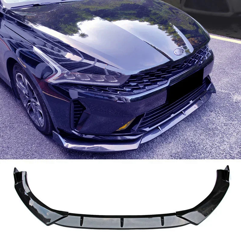 Front Bumper Spoiler for Kia K5 GT Optima DL3 2020-2024 Carbon Printing ...