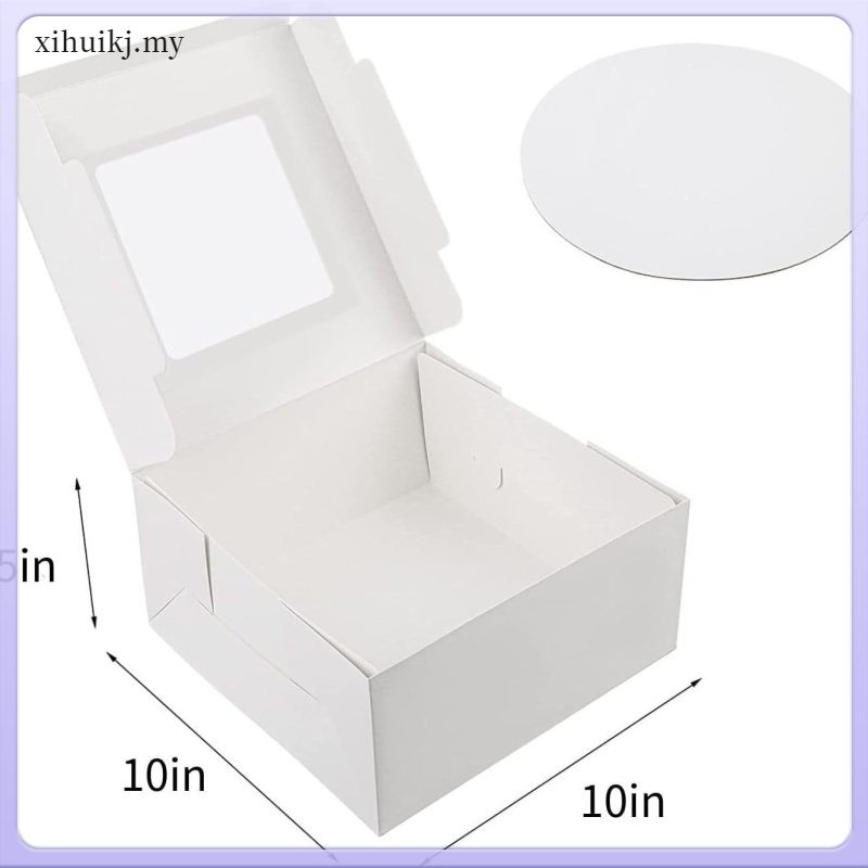 Cake Box Cupcake Small Boxes Christmas Bakery Macaron Favor xihuikj ...