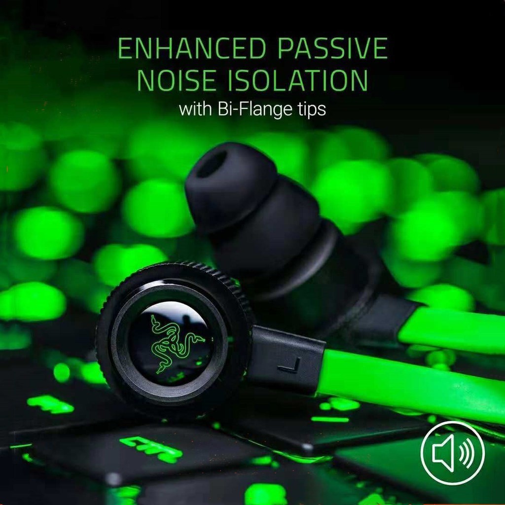 Razer Hammerhead V2 Pro In-Ear Gaming Headsets Noise Isolation Stereo ...